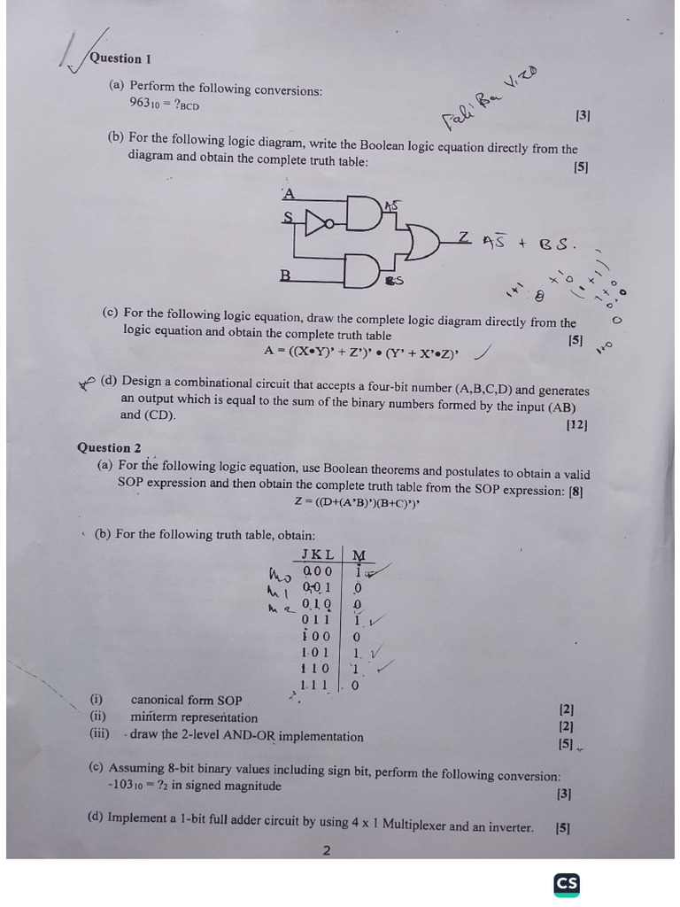 Digital Electronics | PDF