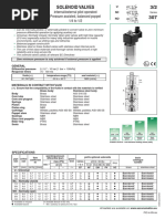 ASCO 307 Series Solenoid Valve Guide | PDF | Valve | Mains Electricity
