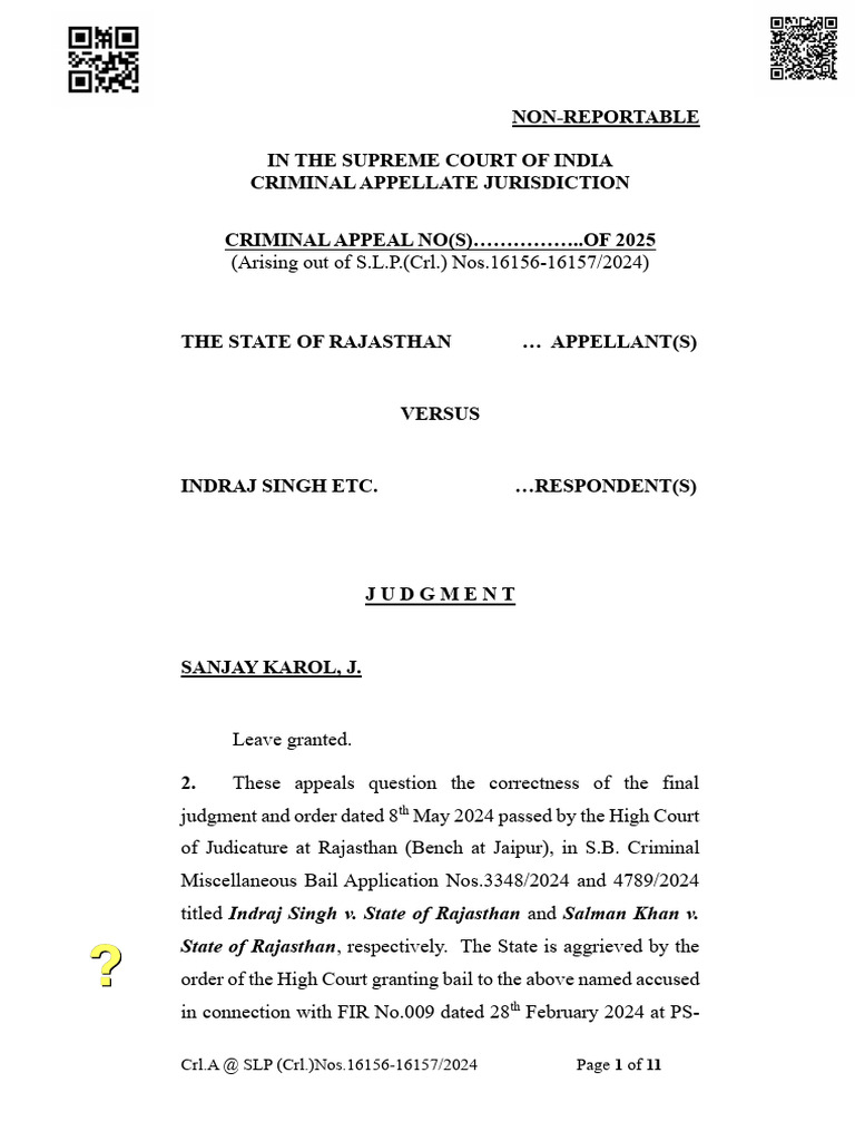 2024 16 1501 60107 Judgement 07-Mar-2025 | PDF | Bail | Common Law