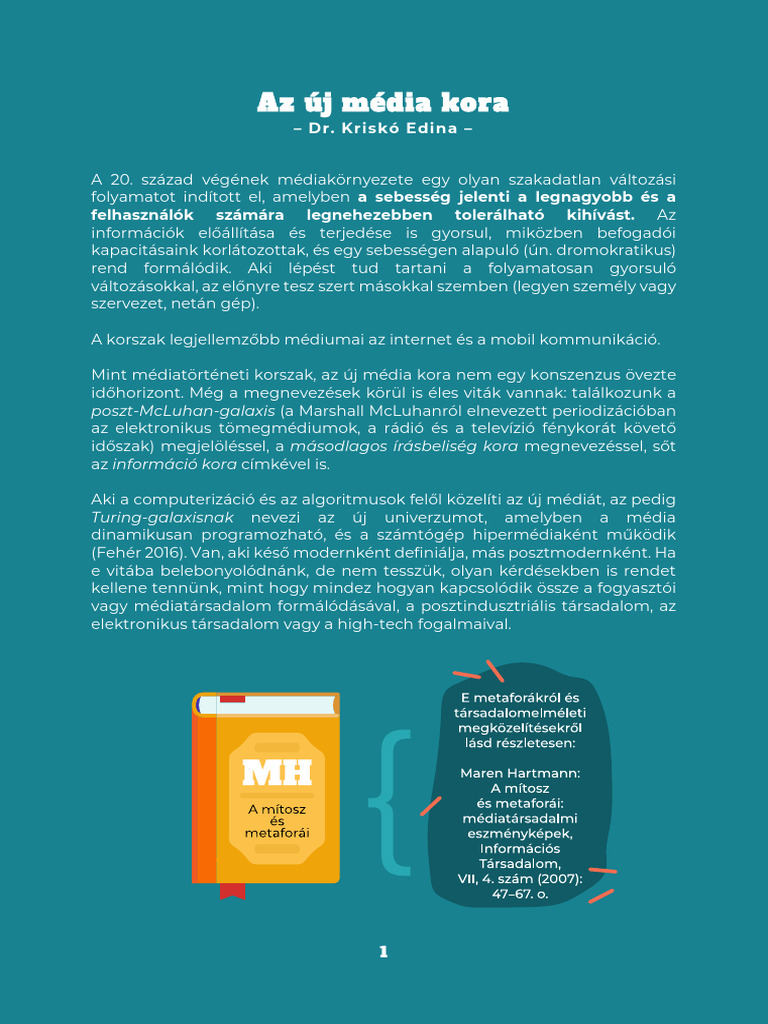 Az Új Média Kora | PDF