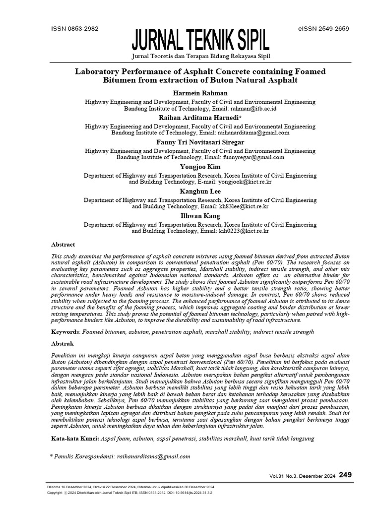 24805-Article Text-88384-3-10-20250116 | PDF | Strength Of Materials | Concrete