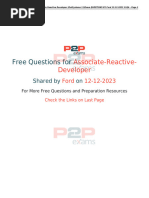 Sample Questions For Outsystems Associate Reactive Developer Outsystems 11 Exam Exam by Hawkins ...