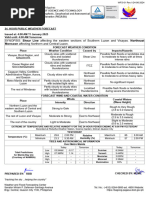 Sample Weather Report Script | PDF | Monsoon | Rain