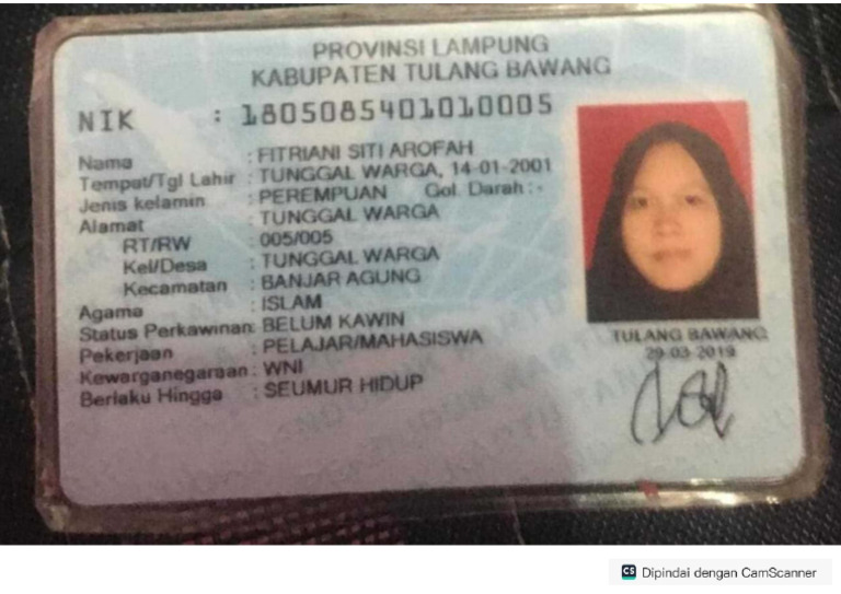 KTP Fitri | PDF