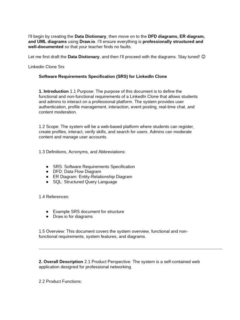 Linkedin Clone Documentation Request Pdf Password User Computing