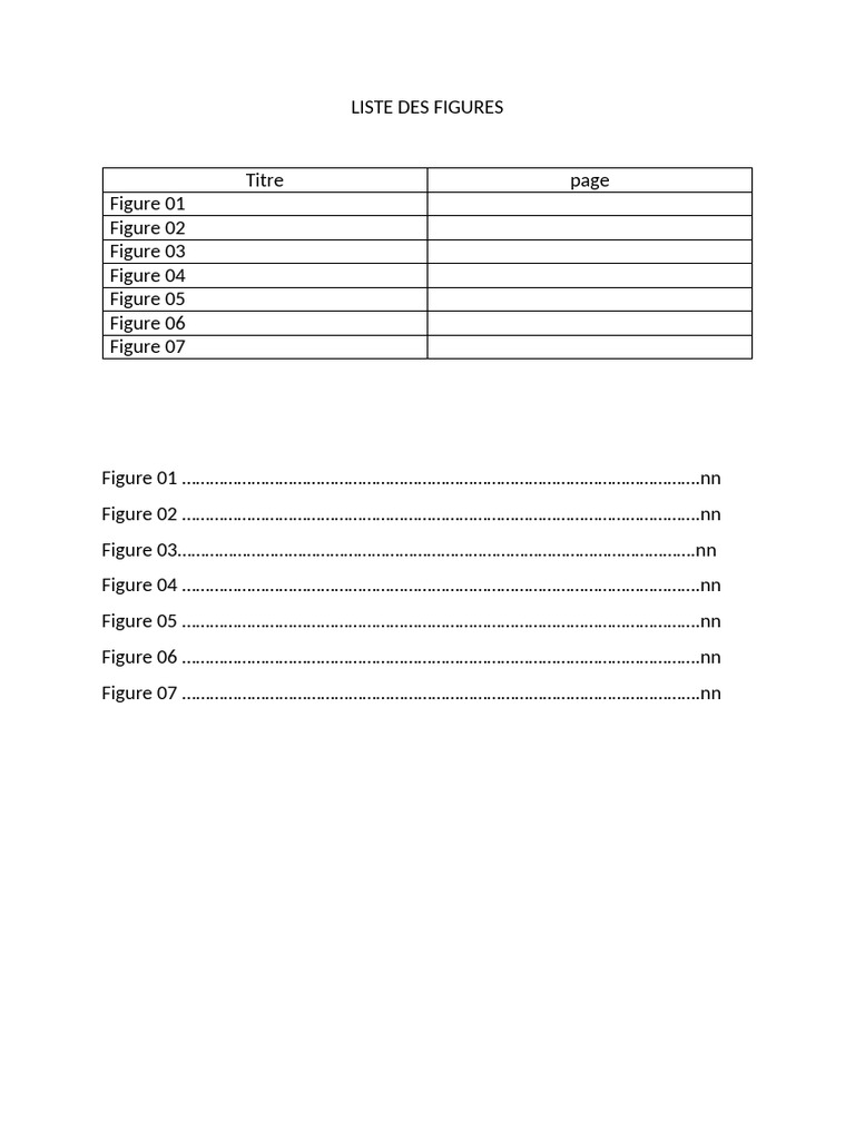 6 Liste Des Figures | PDF