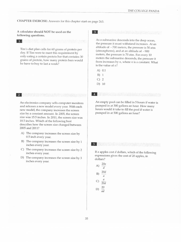 SAT Panda - Rates | PDF