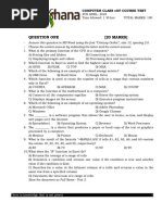 Data Entry Class 10 Q | PDF