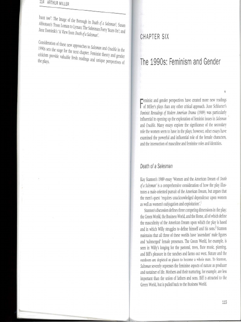 1990s Feminism and Gender (Sections) | PDF