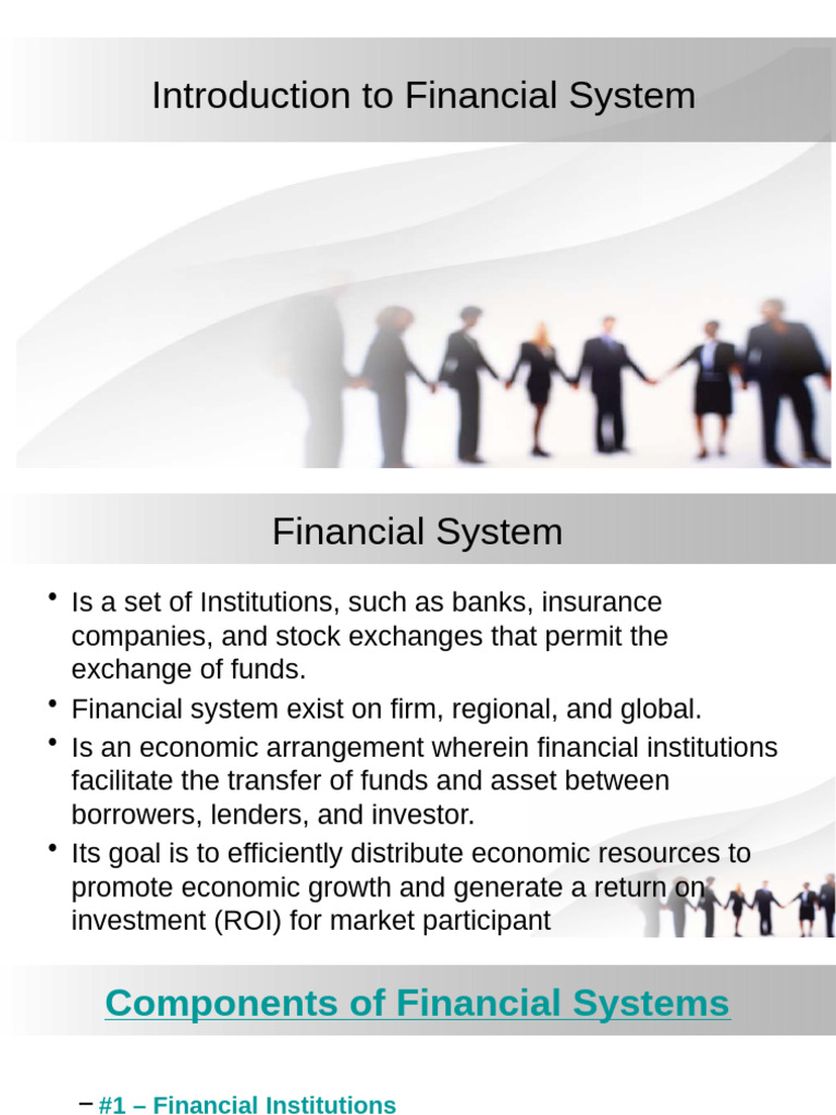 Introduction To Financial System | PDF | Financial Markets | Commodity ...