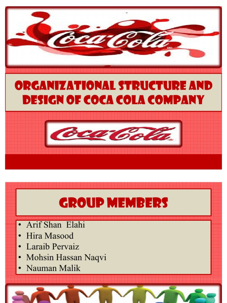Organizational Structure of Coca Cola Company | PDF