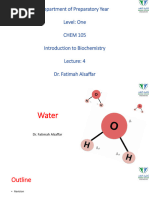 Unit 7 Water - Universal Solvent | PDF | Water | Properties Of Water