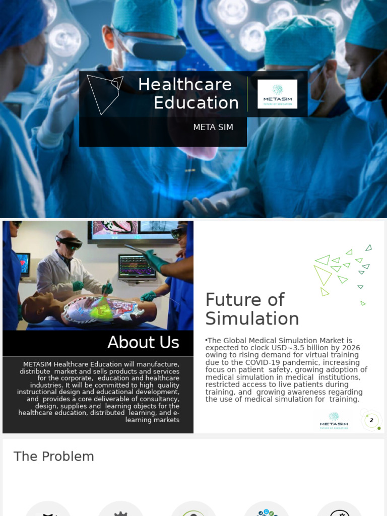Healthcare Education-Metasim | PDF | Simulation | Software As A Service