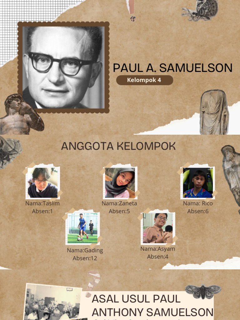 Cokelat Krem Scrapbook Sejarah Presentasi PDF | PDF