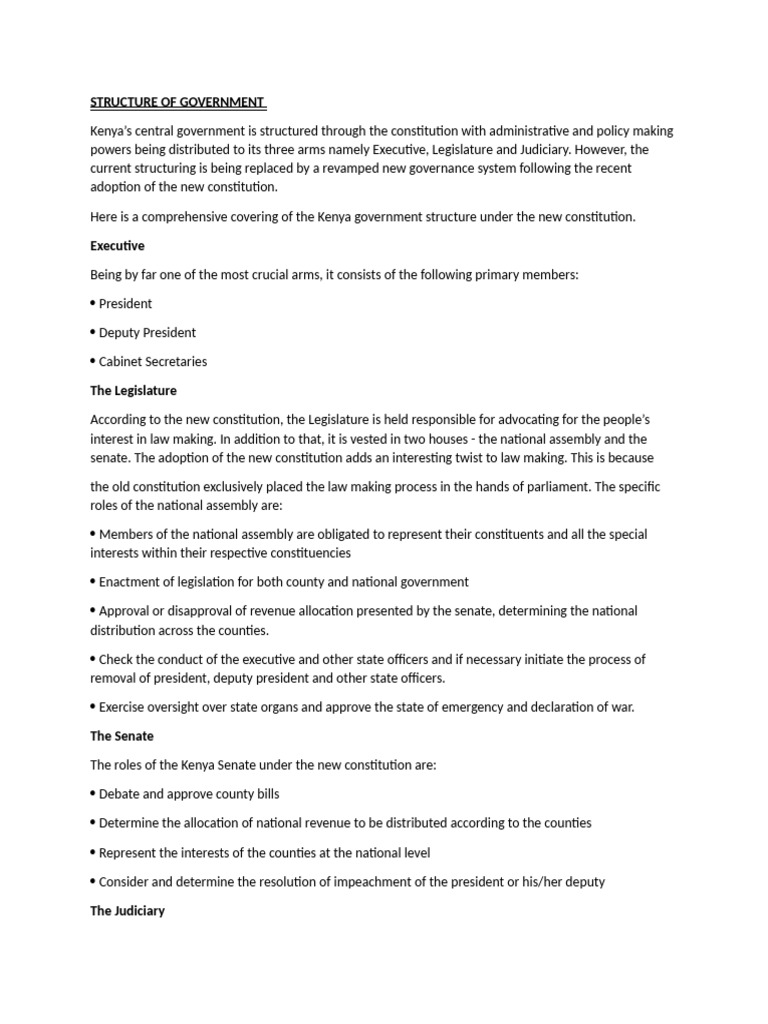 Structure Of Government Pdf United States Senate Judiciaries