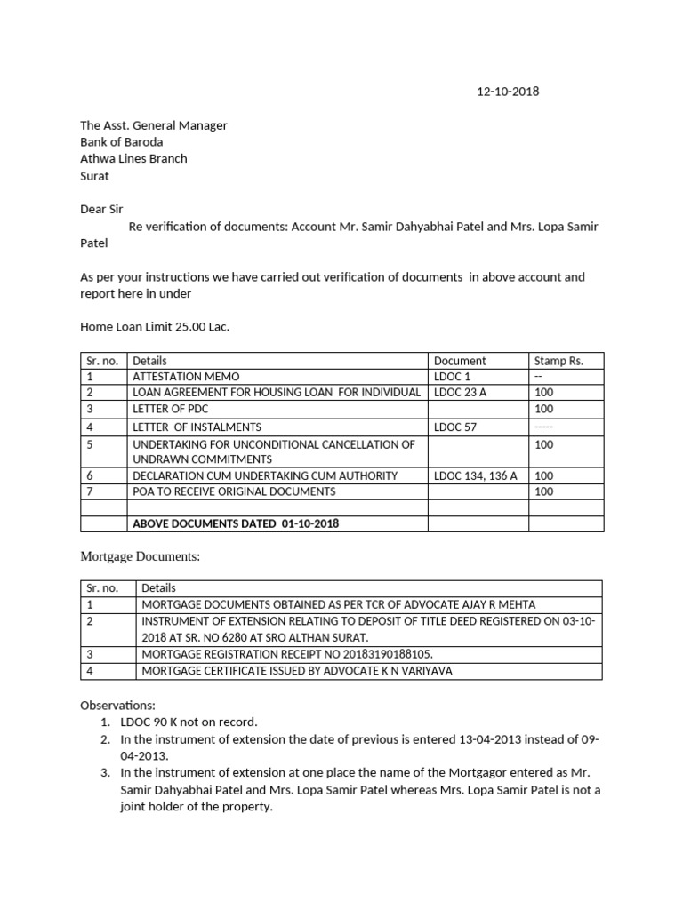 Vetting-AthwalinesASC-Samir Dahyabhai Patel and Mrs. Lopa Samir Patel | PDF