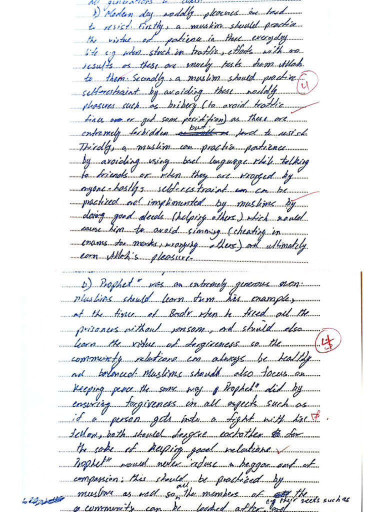 Good 4 Marks Answers From Mock 1 | PDF