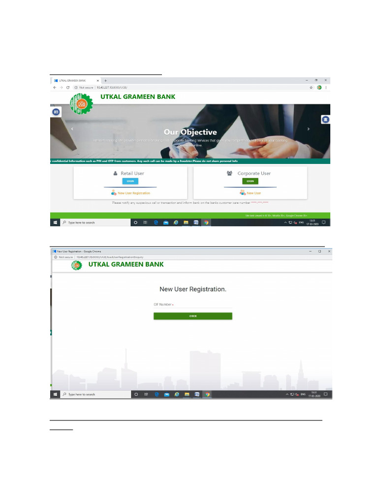 Inb Steps in Inb Portal | PDF