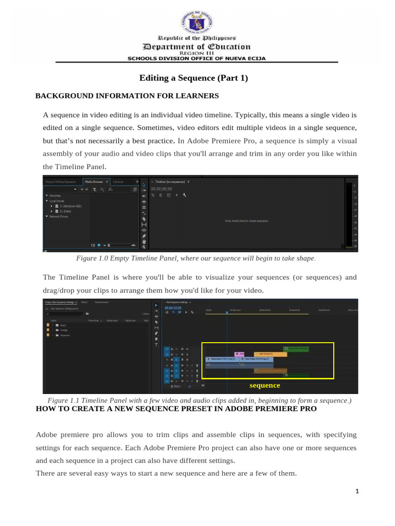 Week_4-Editing-a-SequencePART-1 | PDF | Editing | Software