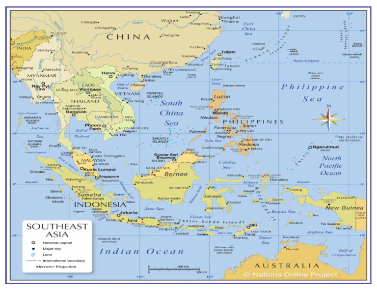 SOUTHEAST ASIA MAP | PDF