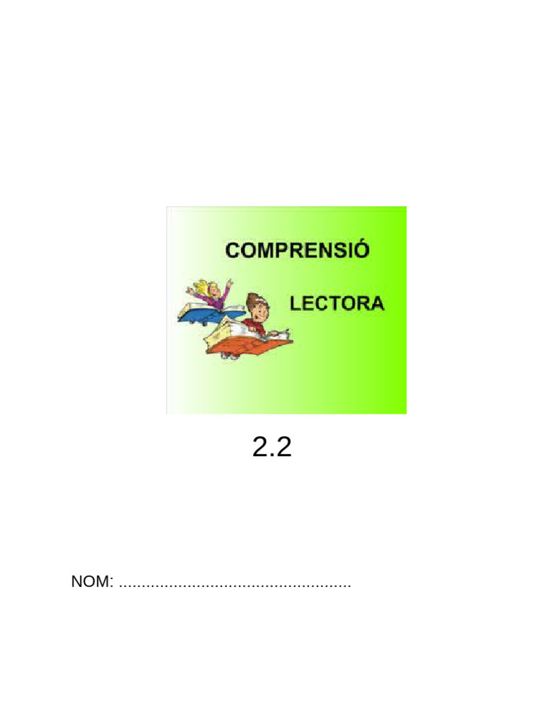 LECTURES 2.2 Comencem, Continuem, Acabem Impremta | PDF