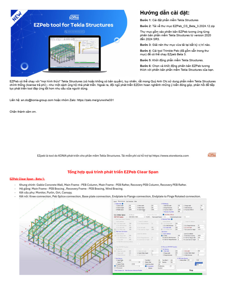KONIA - EZPeb Tinh Nang Va HDSD | PDF