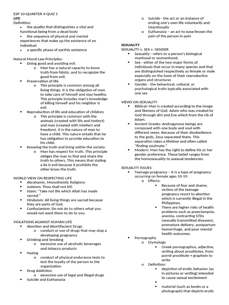 10-Q4-Q1-PTR | PDF | Violence | Human Sexuality