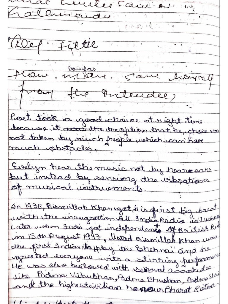 Class Note 2 | PDF