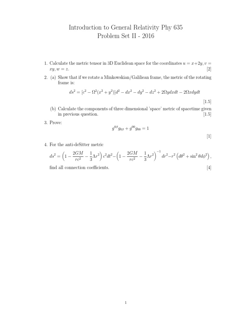 Probset 2 | PDF