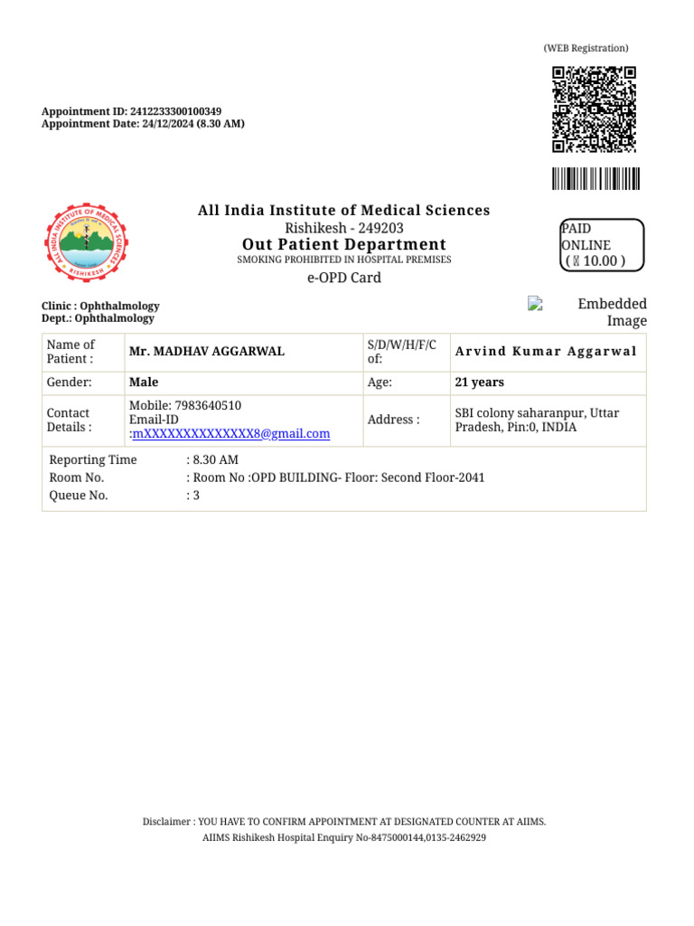 ORS Patient Portal | PDF