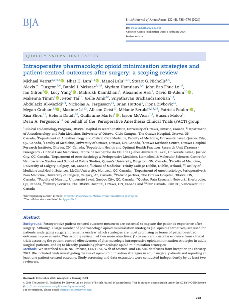 Jo r | PDF | Opioid | Systematic Review