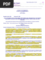 RA 10654: Amendments to PH Fisheries Code | PDF | Fisheries Management ...