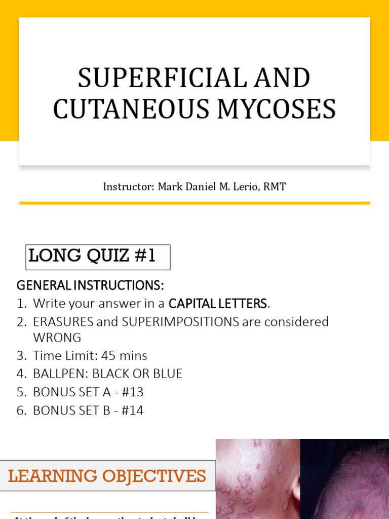 2 Superficial and Cutaneous Mycoses | PDF | Microbiology | Mycology