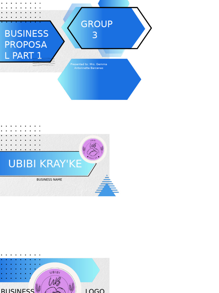 Entrep Group 3 Presentation | PDF | Cuisine | Desserts