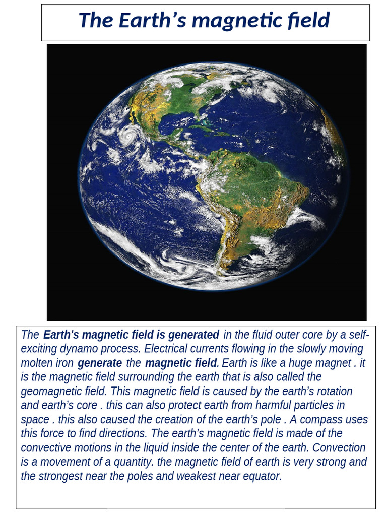 The Earth's Magnetic Field | PDF
