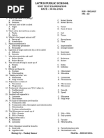 Biology 30 Diploma Practice Questions | PDF
