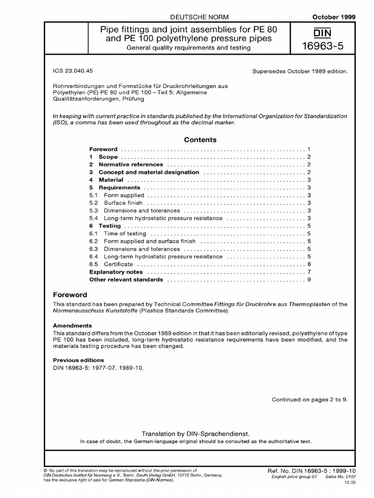 Din 16963-5 | PDF