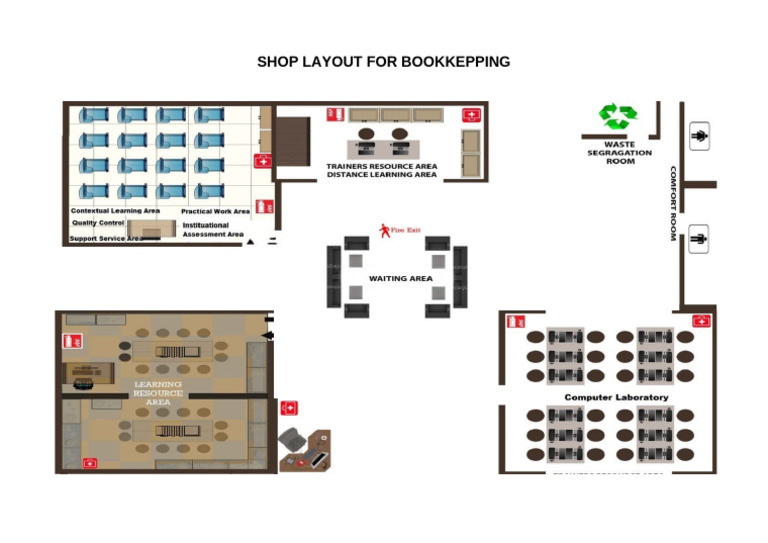 Bookkeeping Shop Layout Guide | PDF