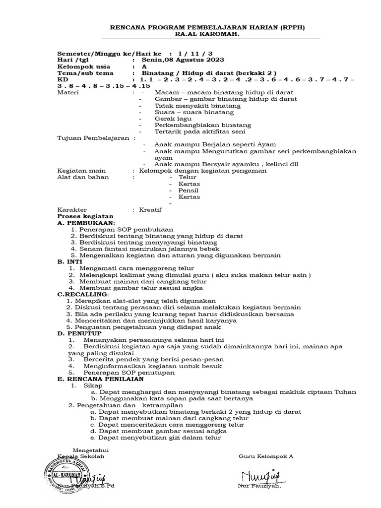RPPH 2023-2024 | PDF