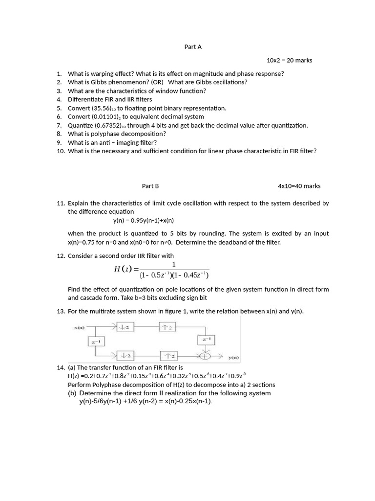 Digital Signal Processing Concepts Explained | PDF