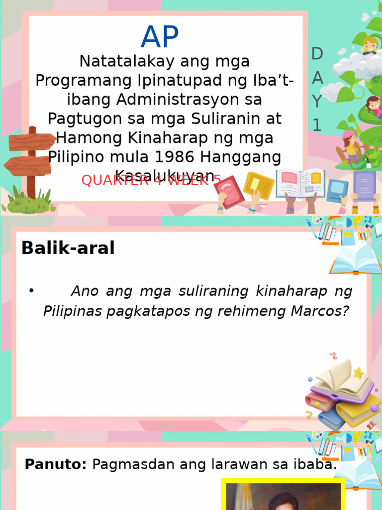 Ap-6 Q4 W5 | PDF
