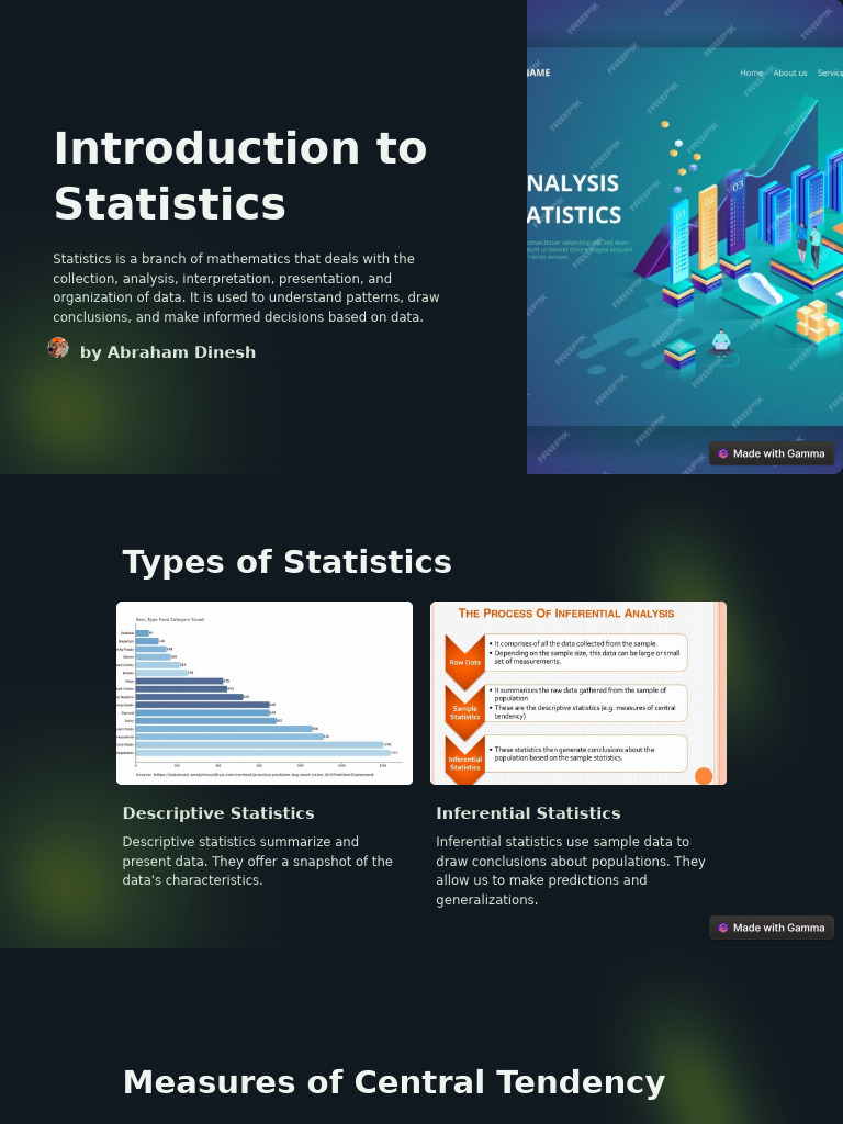 Introduction To Statistics | PDF | Statistics | Regression Analysis