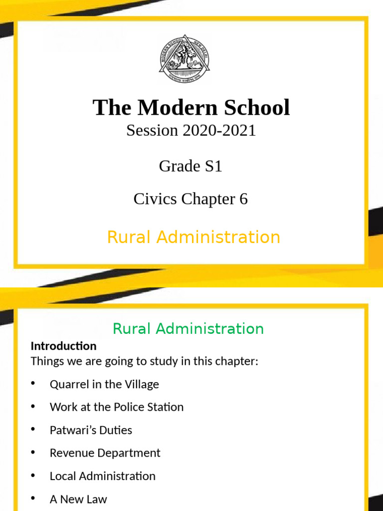Understanding Rural Administration in India | PDF | Police | Government