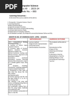 s6 Computer Sciencce Rutsiro Scheme of Work 2023 2024 | PDF | Computer Network | Computer Data ...