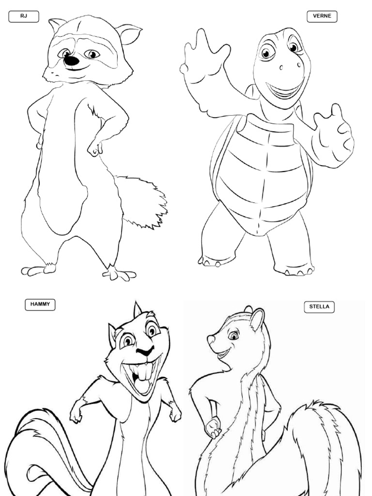 Over the Hedge Character List | PDF