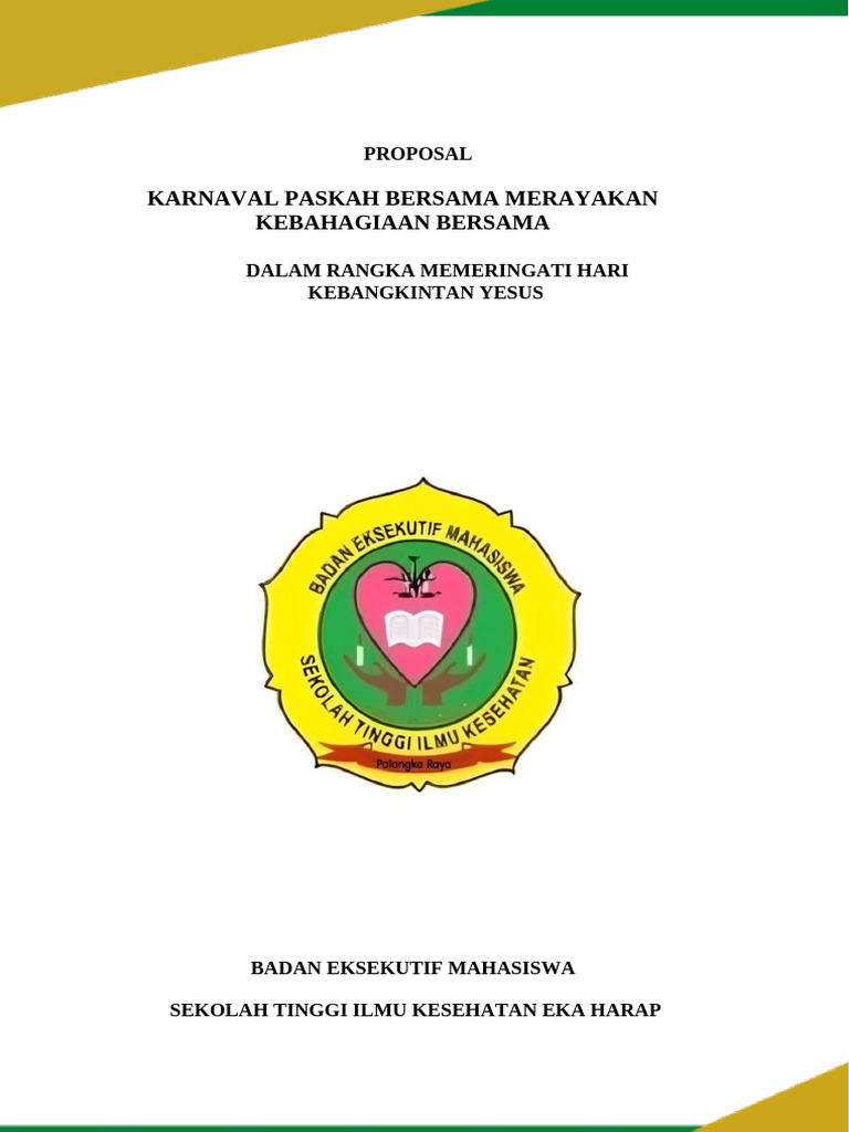 Proposal Karnaval Paskah 2024 | PDF