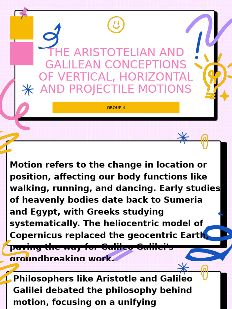 Group 4 The Aristotelian and Galilean Conceptions of Vertical ...