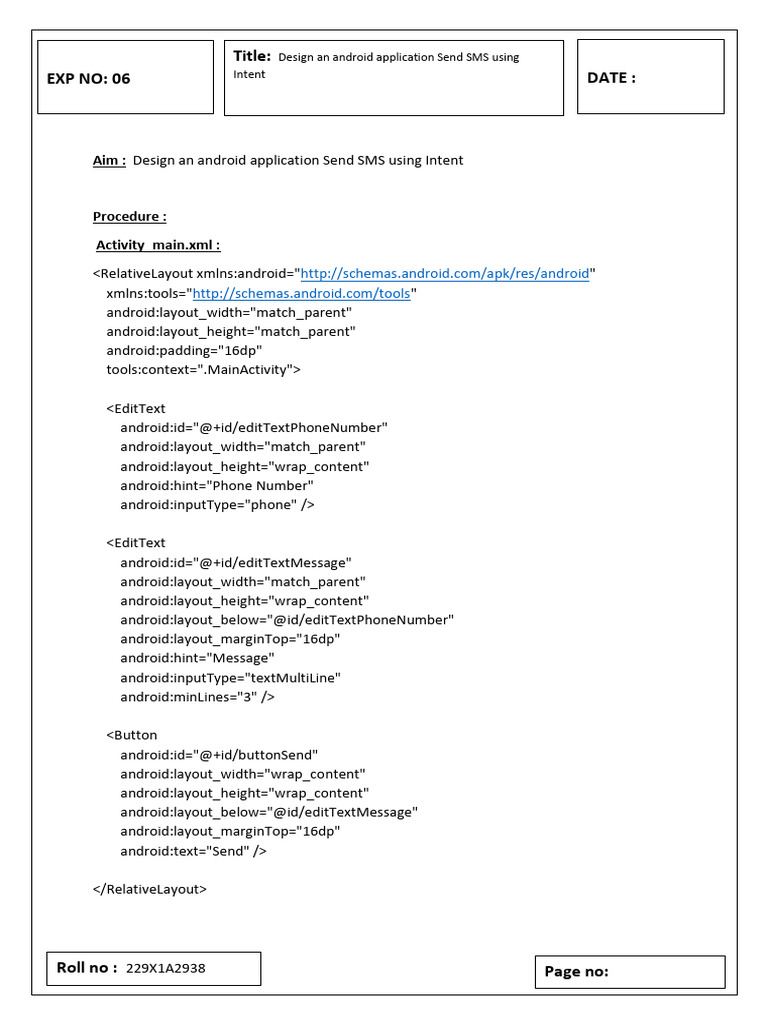 AAD6 AAD8 Aad9-1-2 Merged | PDF | Android (Operating System) | System Software