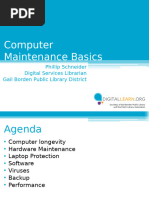 Proper Care and Maintenance of ICT Tools | PDF | Computer Virus | Laptop