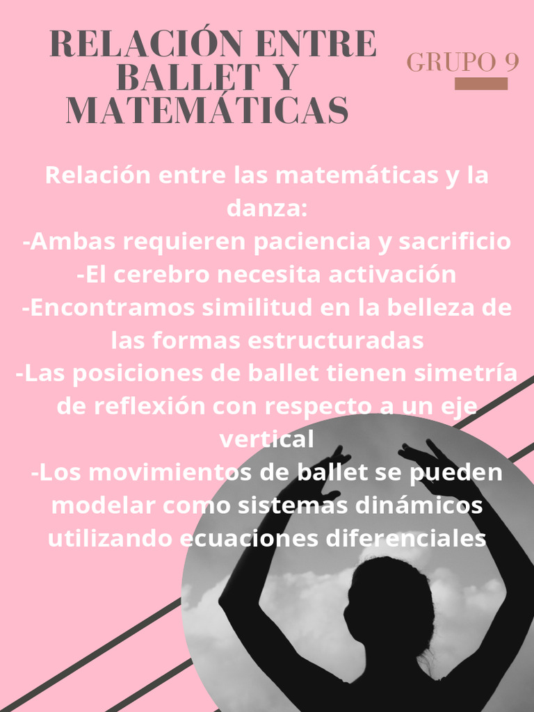 Ballet y Matemáticas: Simetría y Dinámica | PDF